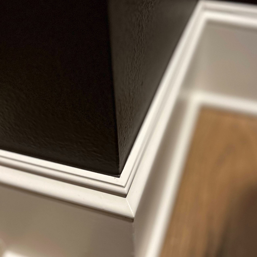 How We Get Perfect Straight Lines on Interior Walls